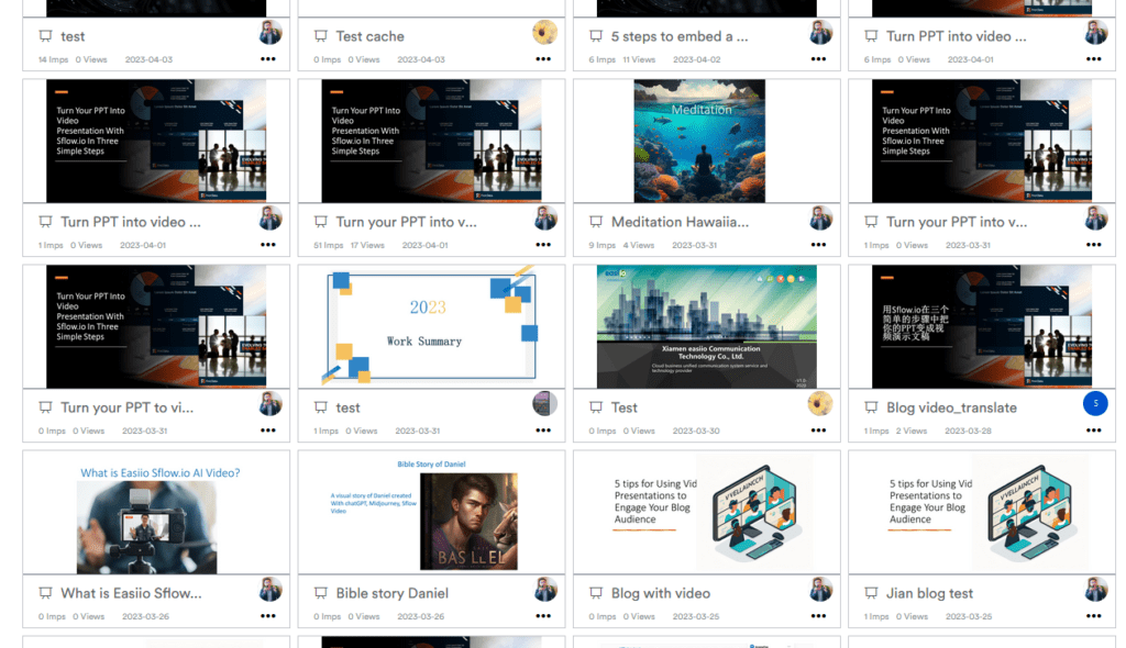 Sflow | Unleash Your Creativity with sFlow.io Video Presentation Maker ...