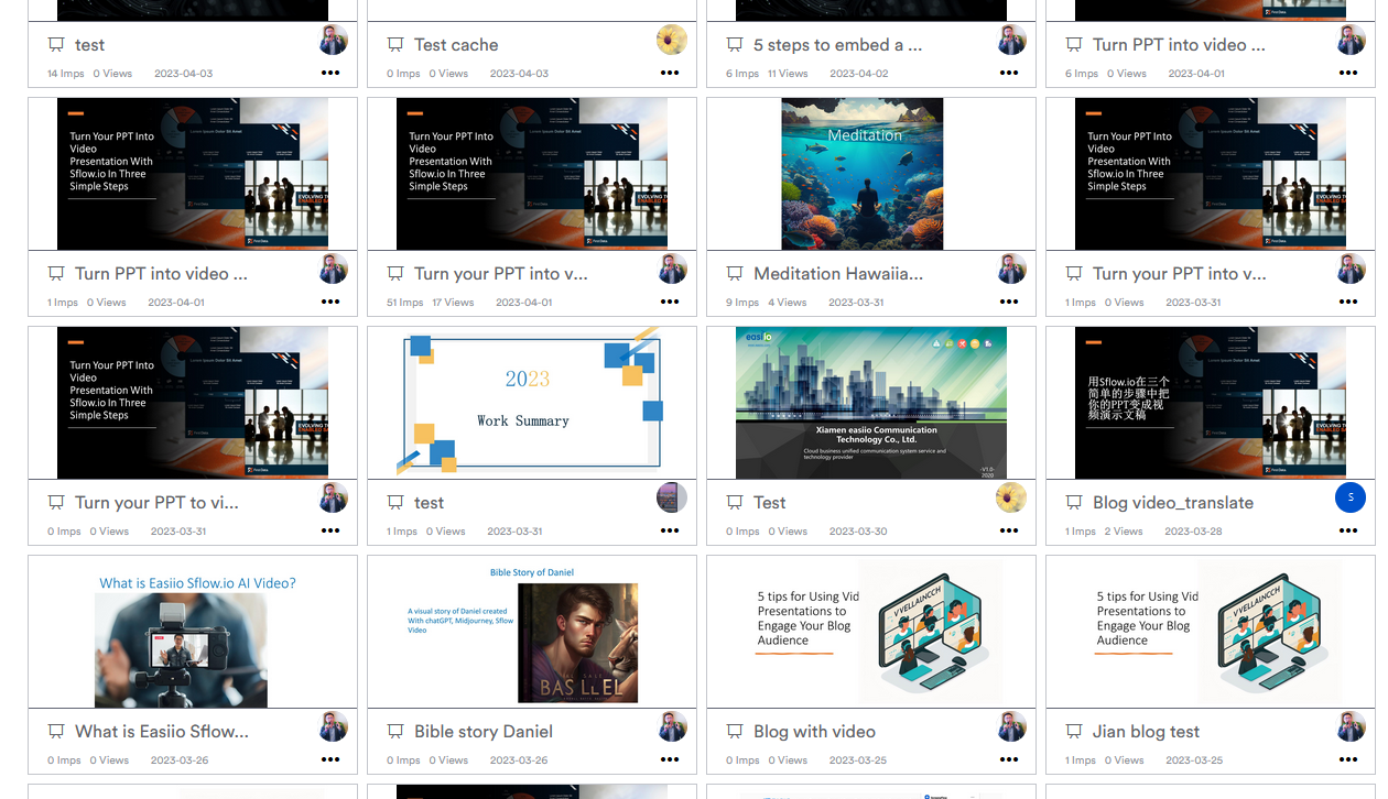 Sflow | Unleash Your Creativity with sFlow.io Video Presentation Maker ...