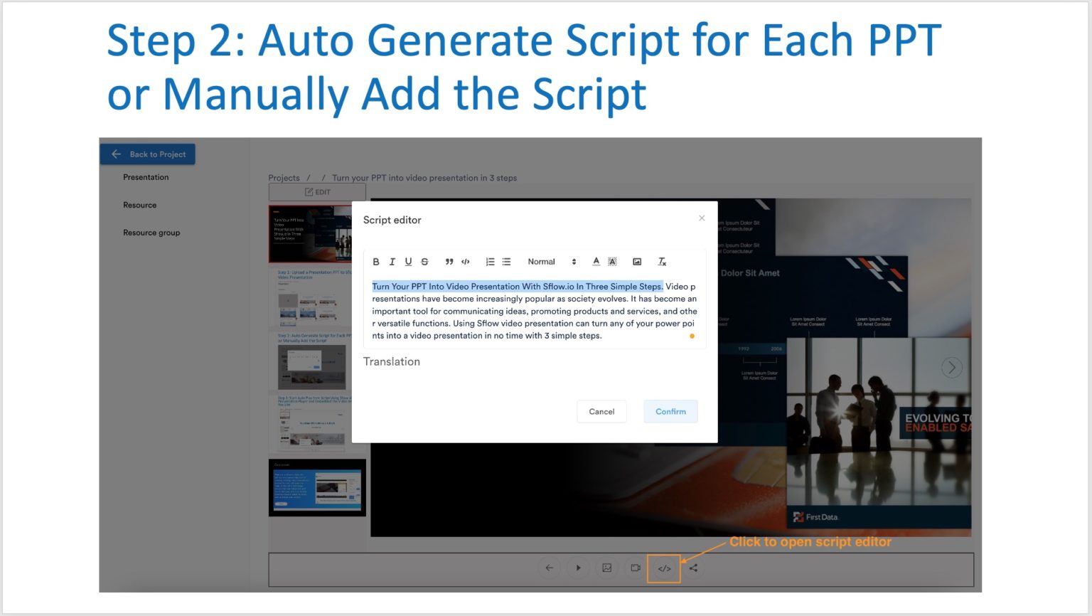 Sflow | Turn Your PPT Into Video Presentation With Sflow.io In Three ...